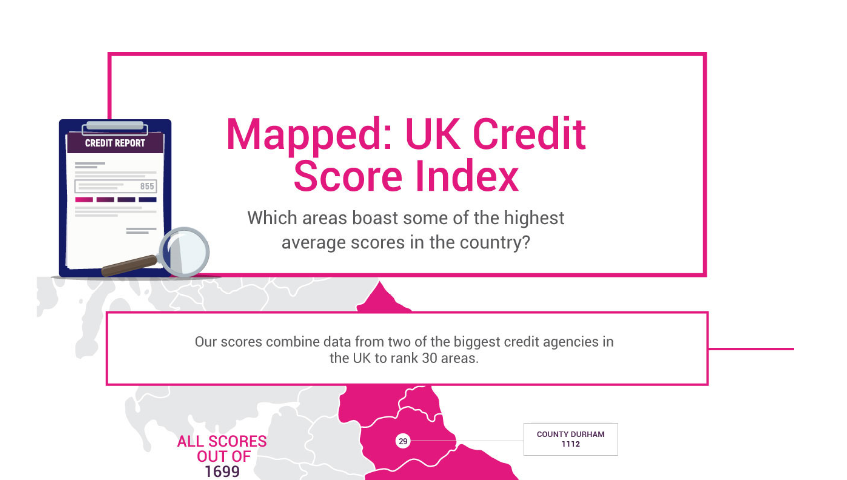 MAPPED: THE UK’S HIGHEST AND LOWEST CREDIT SCORE HOTSPOTS - Homeowners Club